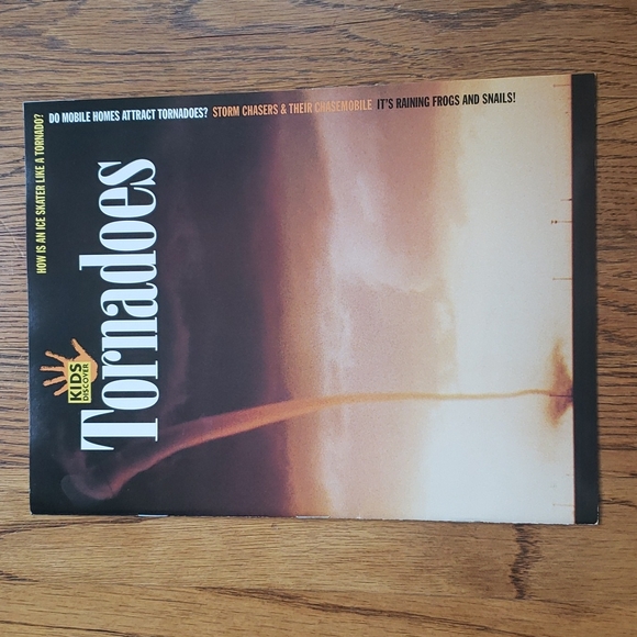 Kids Discover | Other | Vintage 9s Kids Discover Magazine Tornadoes ...